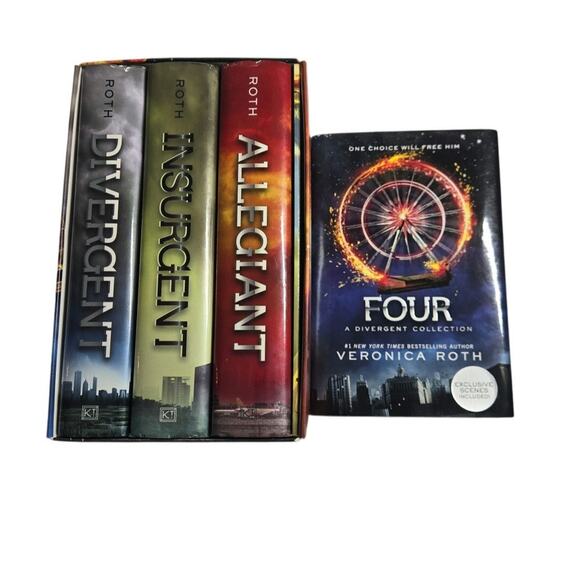 Accents | The Divergent Series Box Set 3 Books Bonus Book Veronica Roth ...